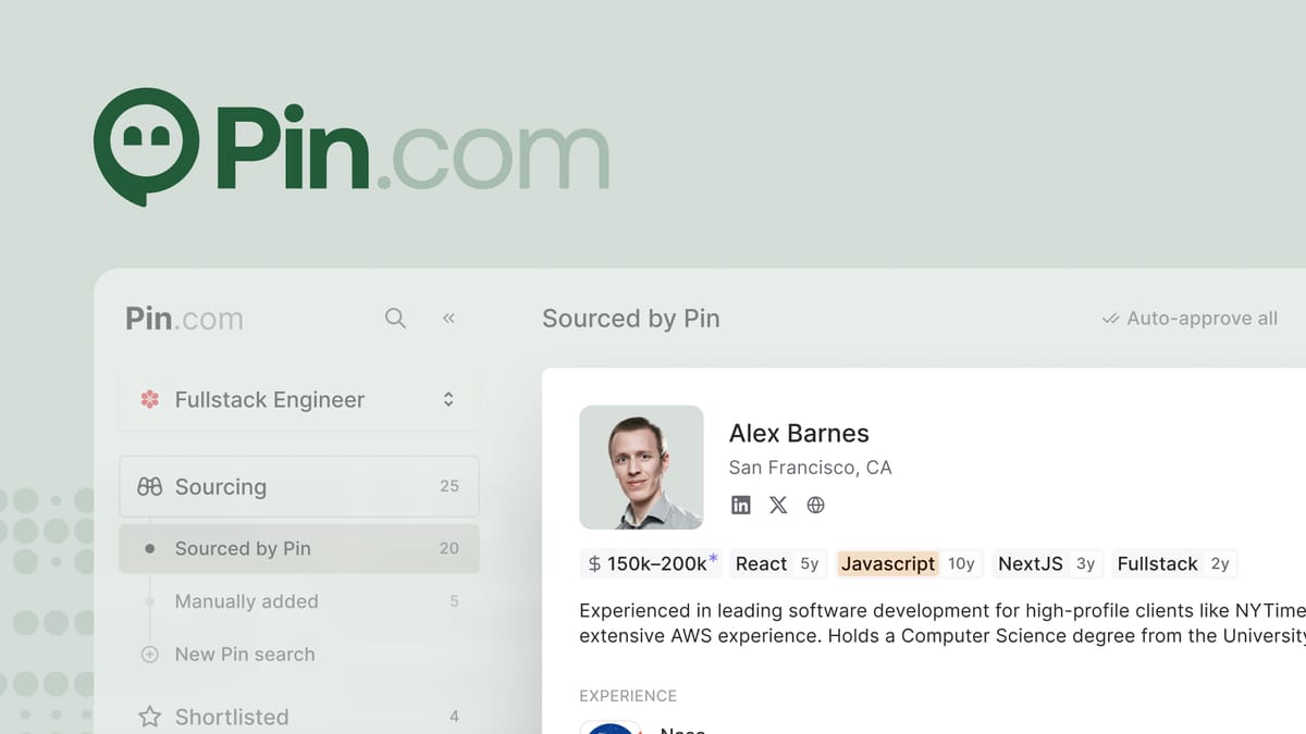 Candidate Sourcing - Pin • Blog • Revolutionize Recruitment